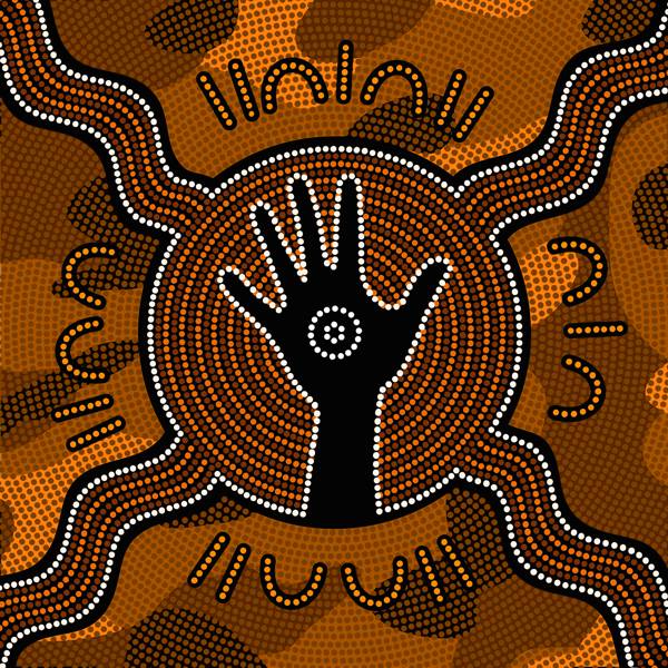 aboriginal-art-hand-painting - Allied Pest Management